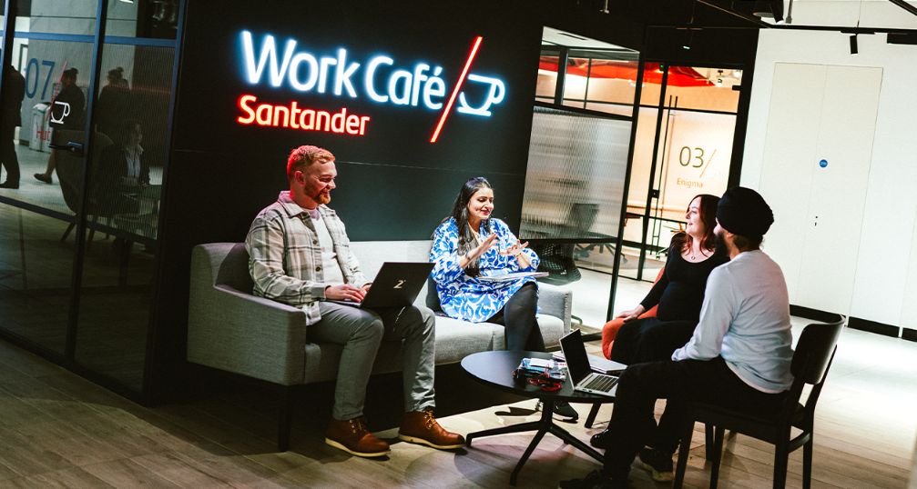 Santander Work Café Cheapside – Free Workspace & Meeting Room